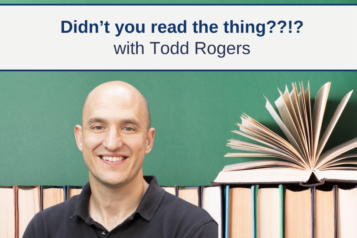 Didn’t you read the thing??!? | Harvard Alumni